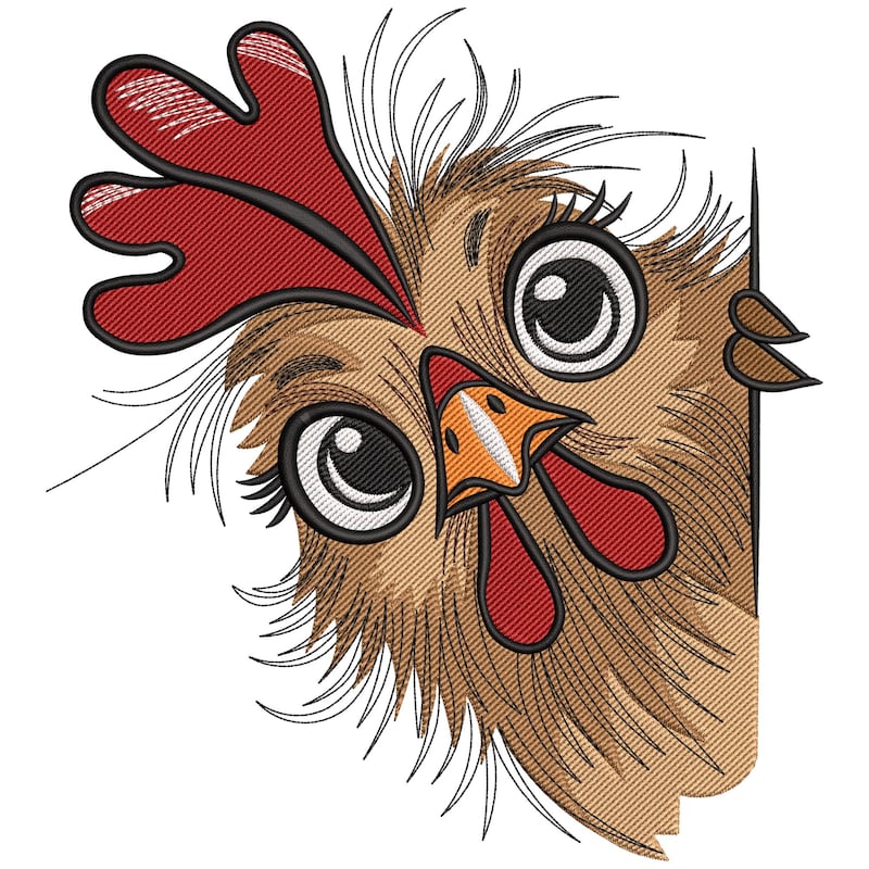 Peeking Chicken File - Etsy