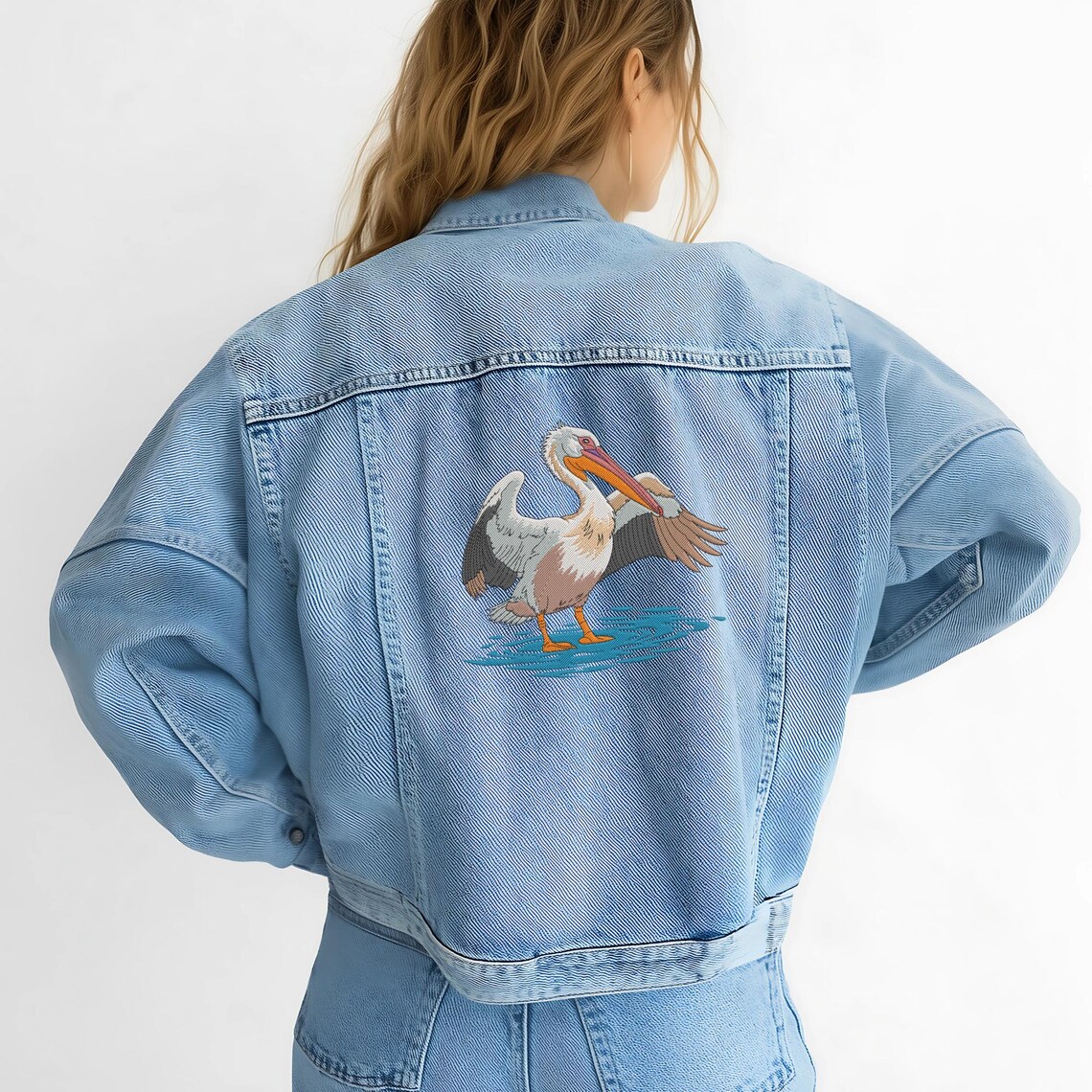 Majestic Pelican Embroidery Design, Bird Embroidery File, Machine ...