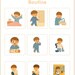 Boys Morning & Bedtime Routine Chart Printable – Daily Schedule for ...