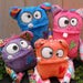 Minky Monster Doll PDF E-pattern Raggedy Folk Art Cloth Pattern Fast ...