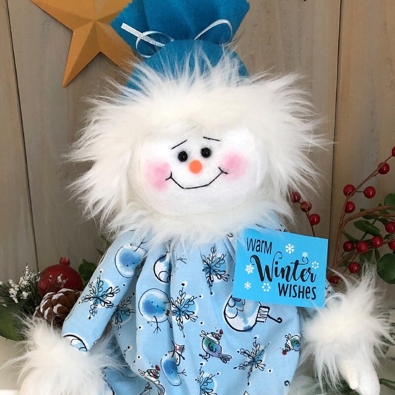 Frazzled Snowman Pattern - Etsy