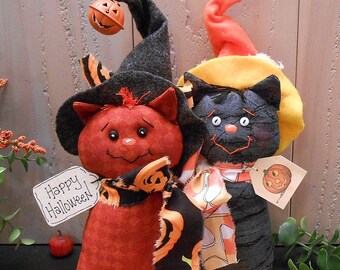 PDF E-pattern 10 Primitive Raggedy Bunny Rabbit Country Folk - Etsy