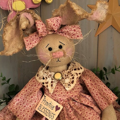 PDF E-pattern 12 Folk Cat Primitive Raggedy Kitty Cloth Doll - Etsy