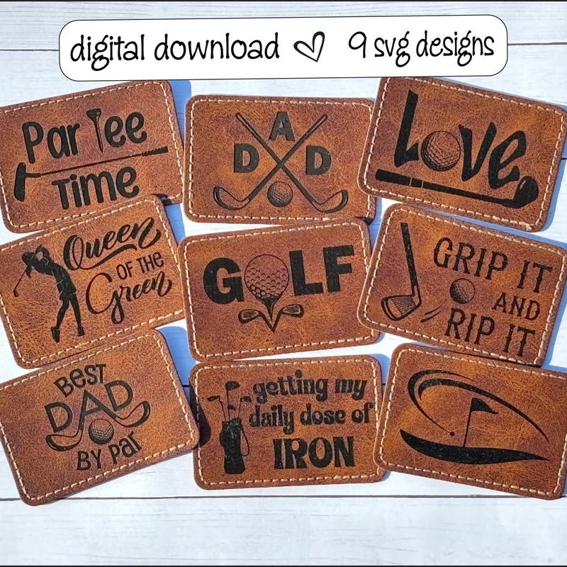 Golf Patch - Etsy