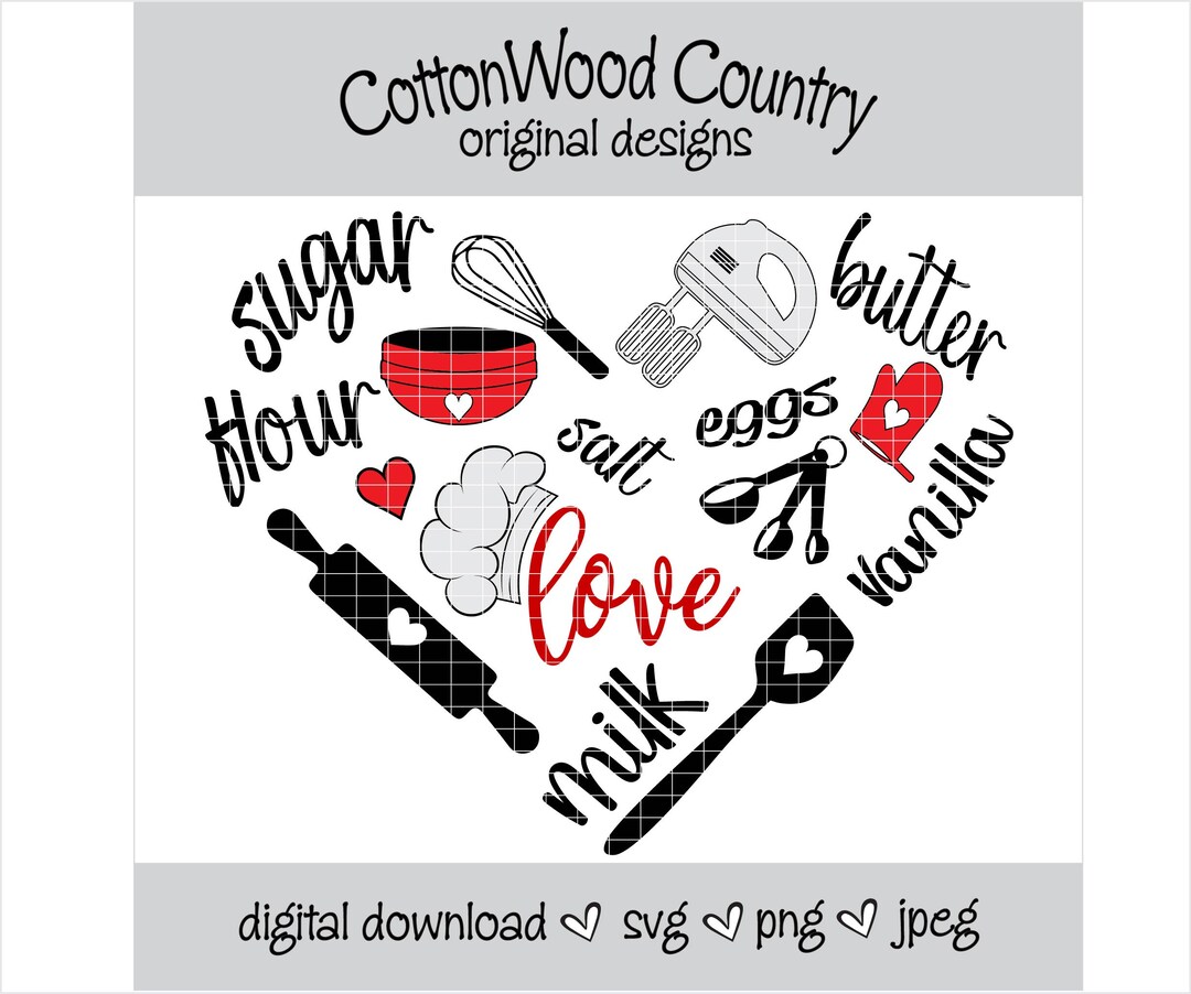 Baking Svg, Baking Png, Cooking SVG, Kitchen Svg, Chef Svg, Pastry, Cut ...