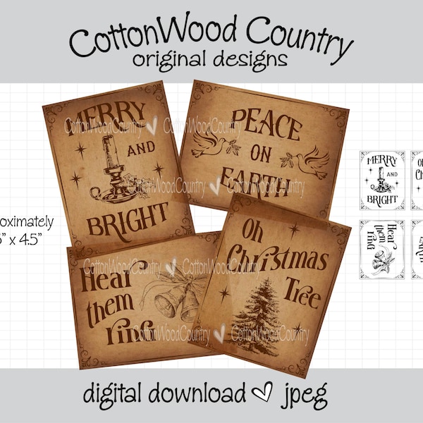 Primitive Christmas - Etsy