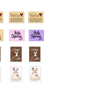 Primitive Raggedy Bunny Rabbit Doll PDF E- PATTERN #130 Country Folk ...