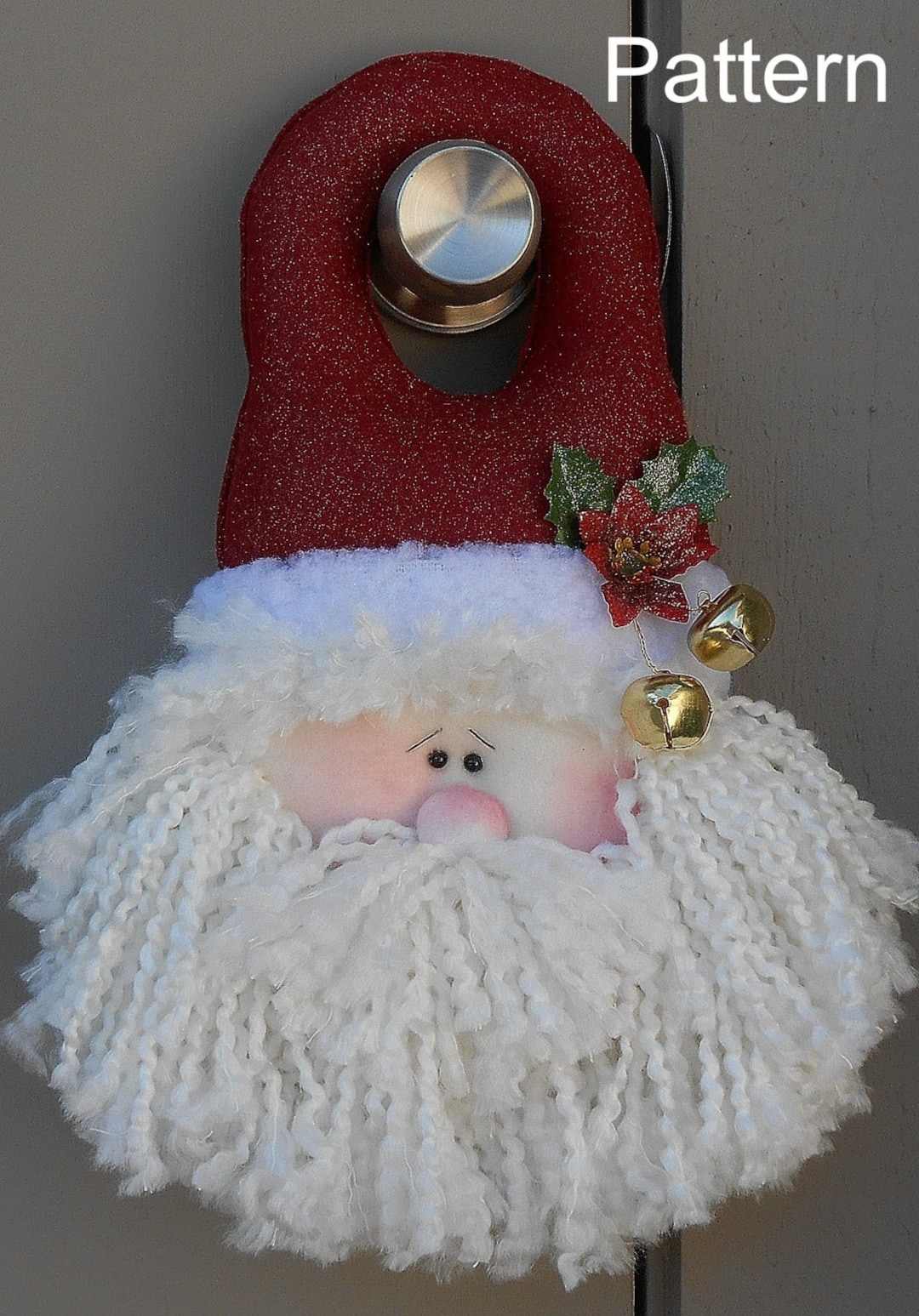 PDF E- Pattern Christmas Santa Doll # 90 Raggedy Folk Art Primitive ...
