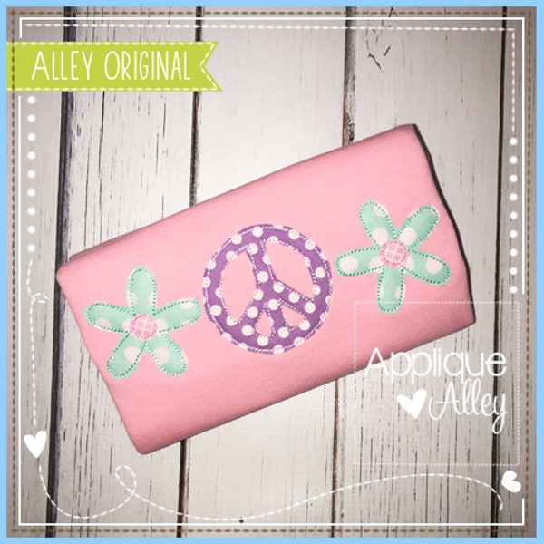 Peace Sign Applique - Etsy