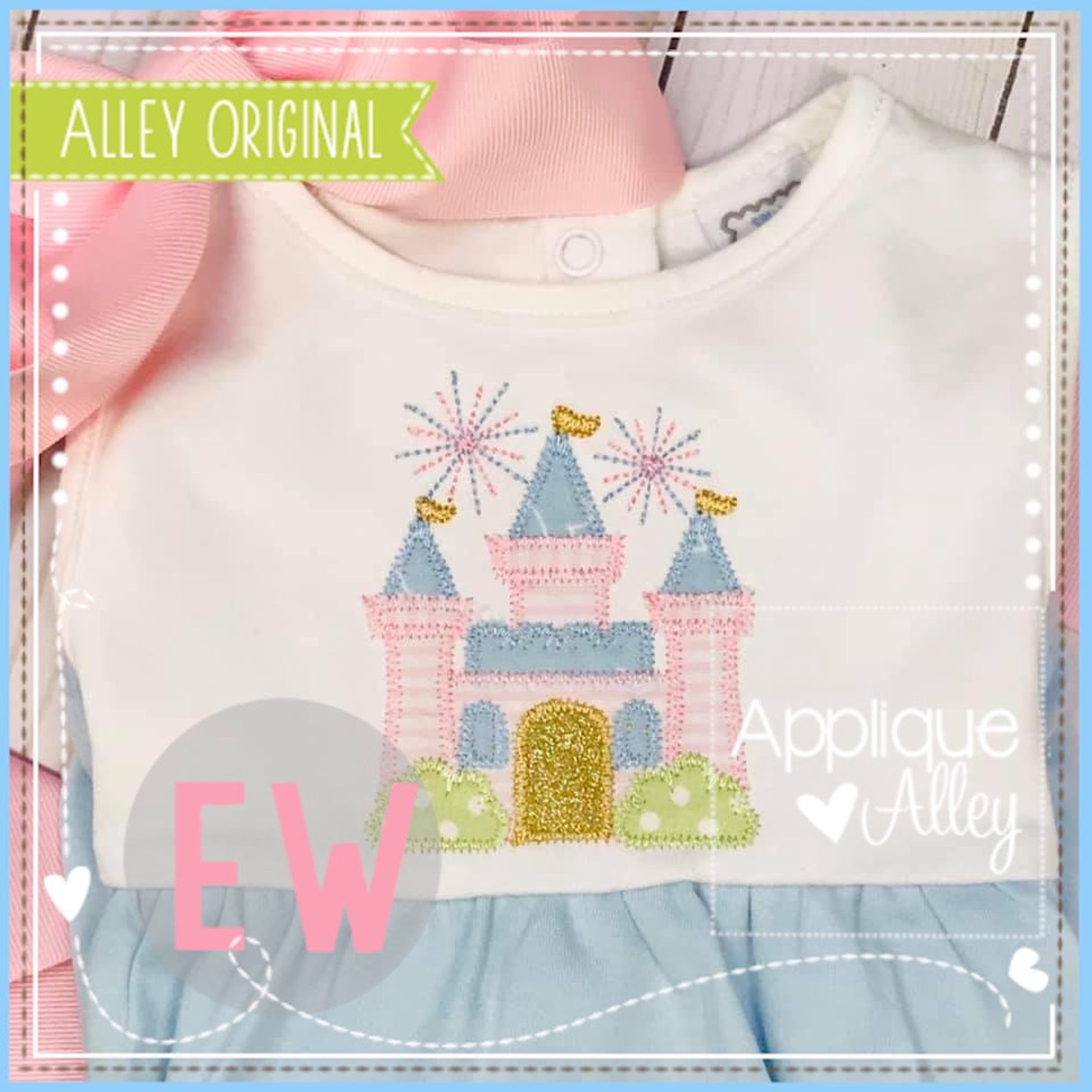 Applique Alley Bundle 46 AAEW Digital Files for Applique and - Etsy