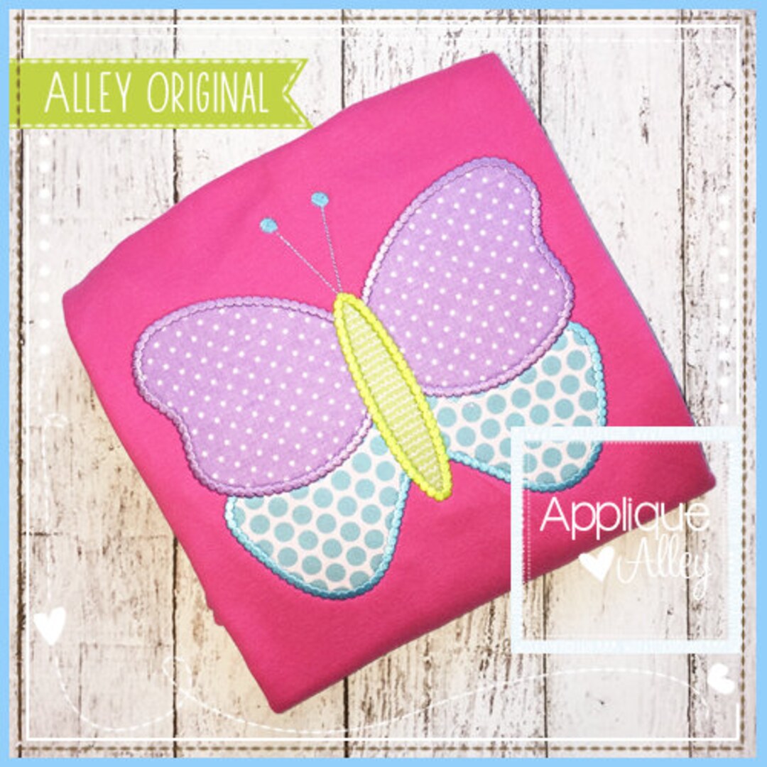 Beaded Butterfly Applique Embroidery Digital Design for Summer and ...