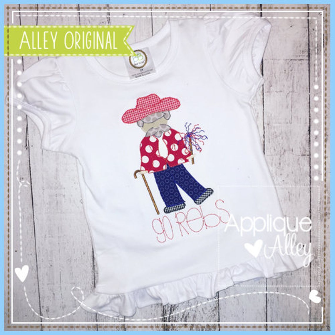 Pom Pom Colonel Applique Embroidery Digital Design - Etsy