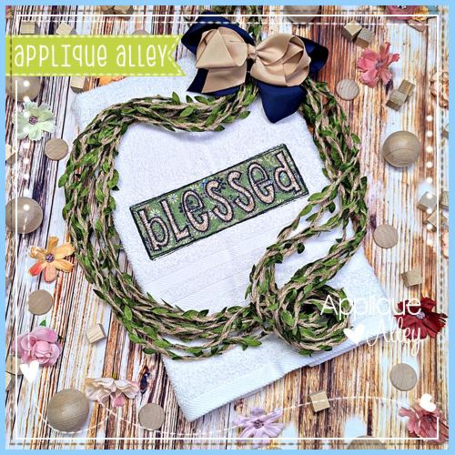 The Vintage Stitch Nameplate Bundle - Digital Embroidery Design ...