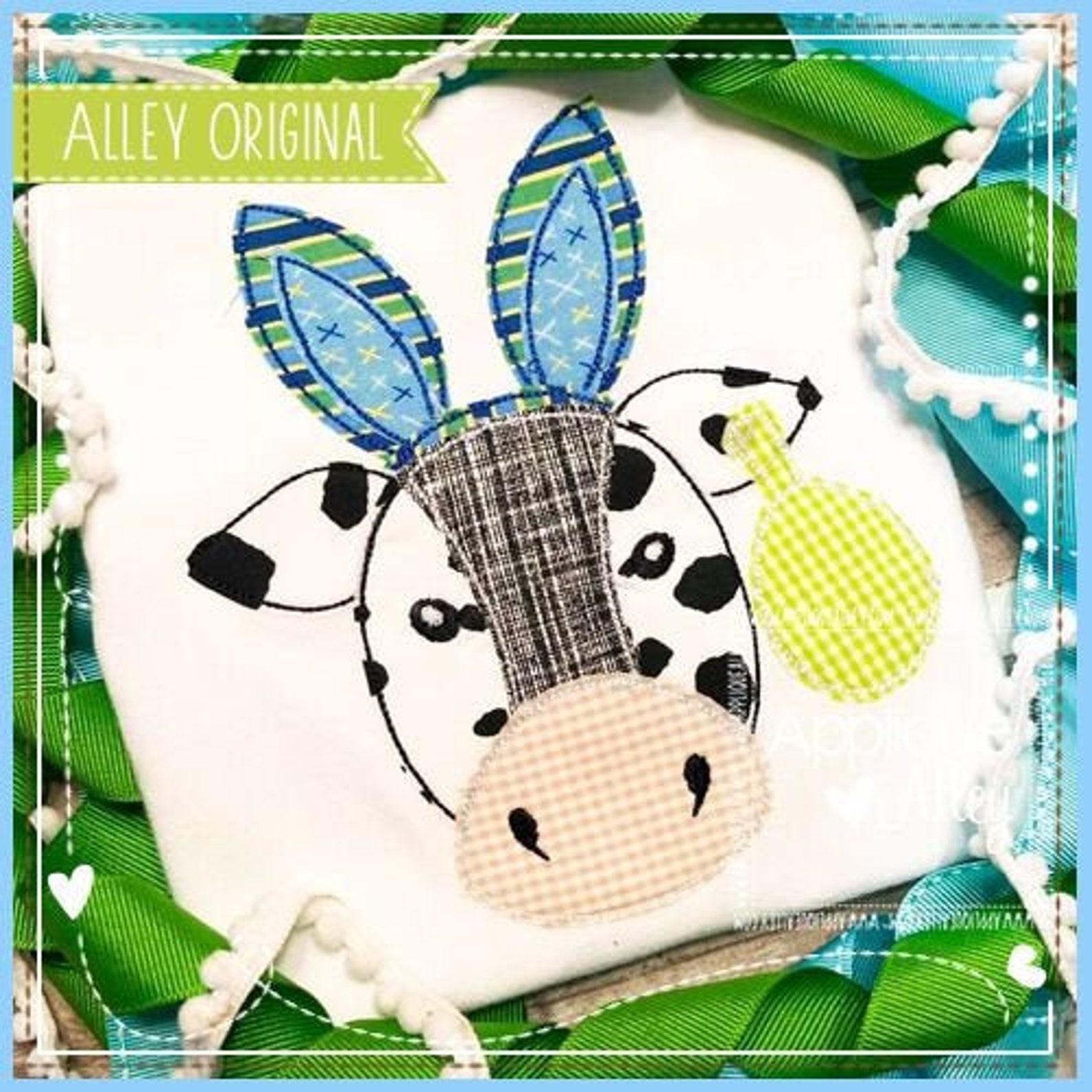 Vintage Easter Cow AAEW | Etsy