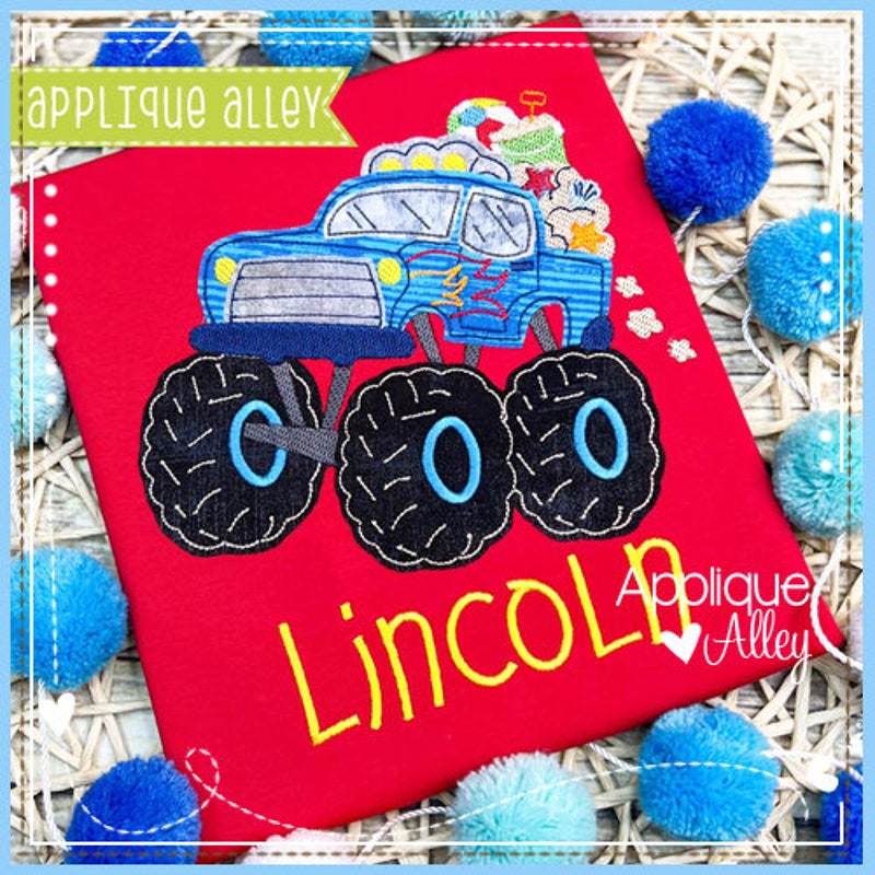 Truck Applique - Etsy
