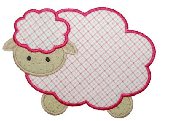 Little Lamb Machine Applique Design Holiday Easter Boy Girl | Etsy