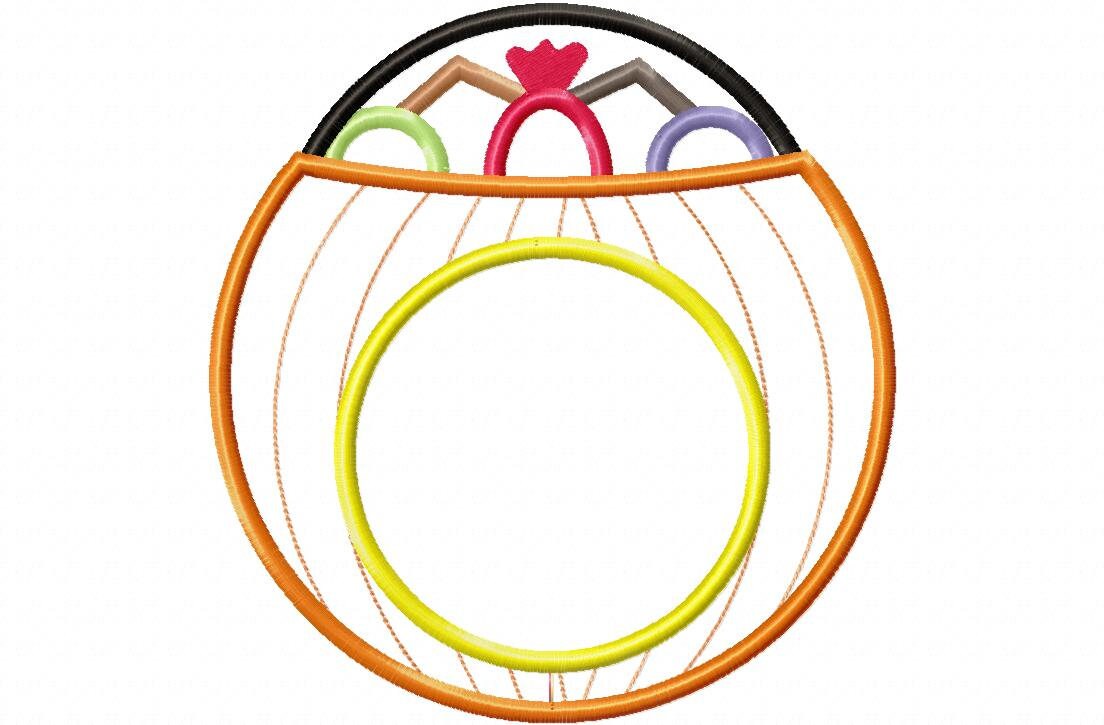 Framed Swingy Pumpkin Bucket | Etsy