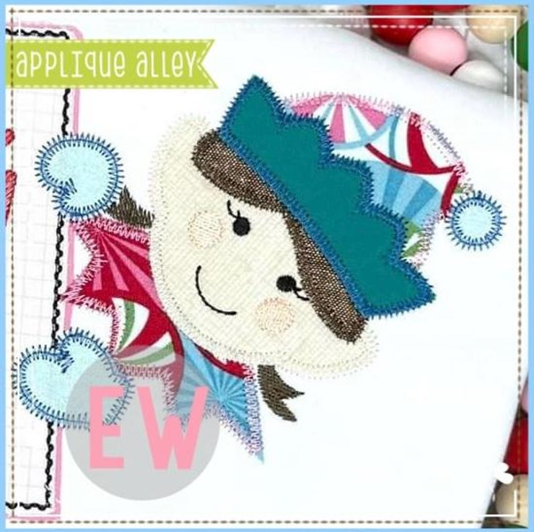 Zig Zag Peeker Elf - Digital Embroidery Design - SKU8397AAEW - Etsy