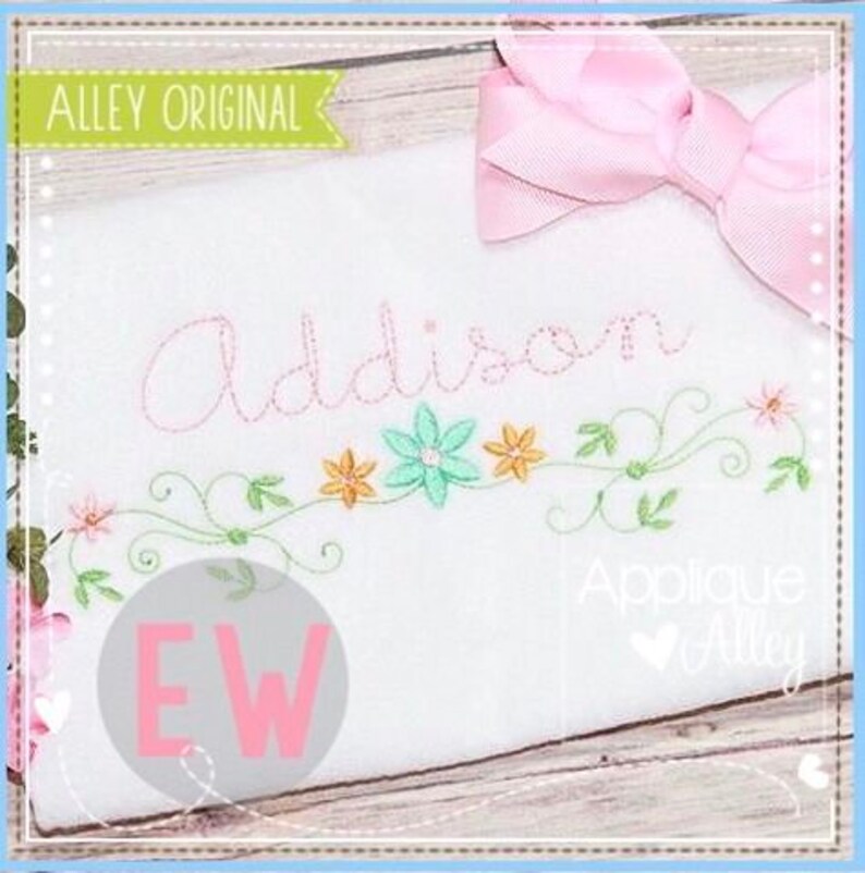 Vintage Floral Vine Swag AAEW - Etsy