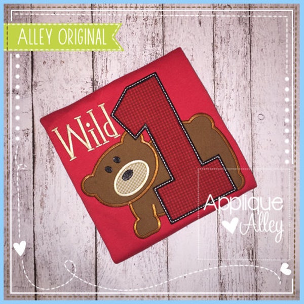 Wild One Embroidery - Etsy