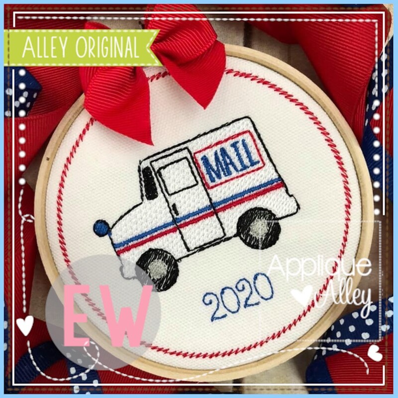 Mail Truck Svg - Etsy