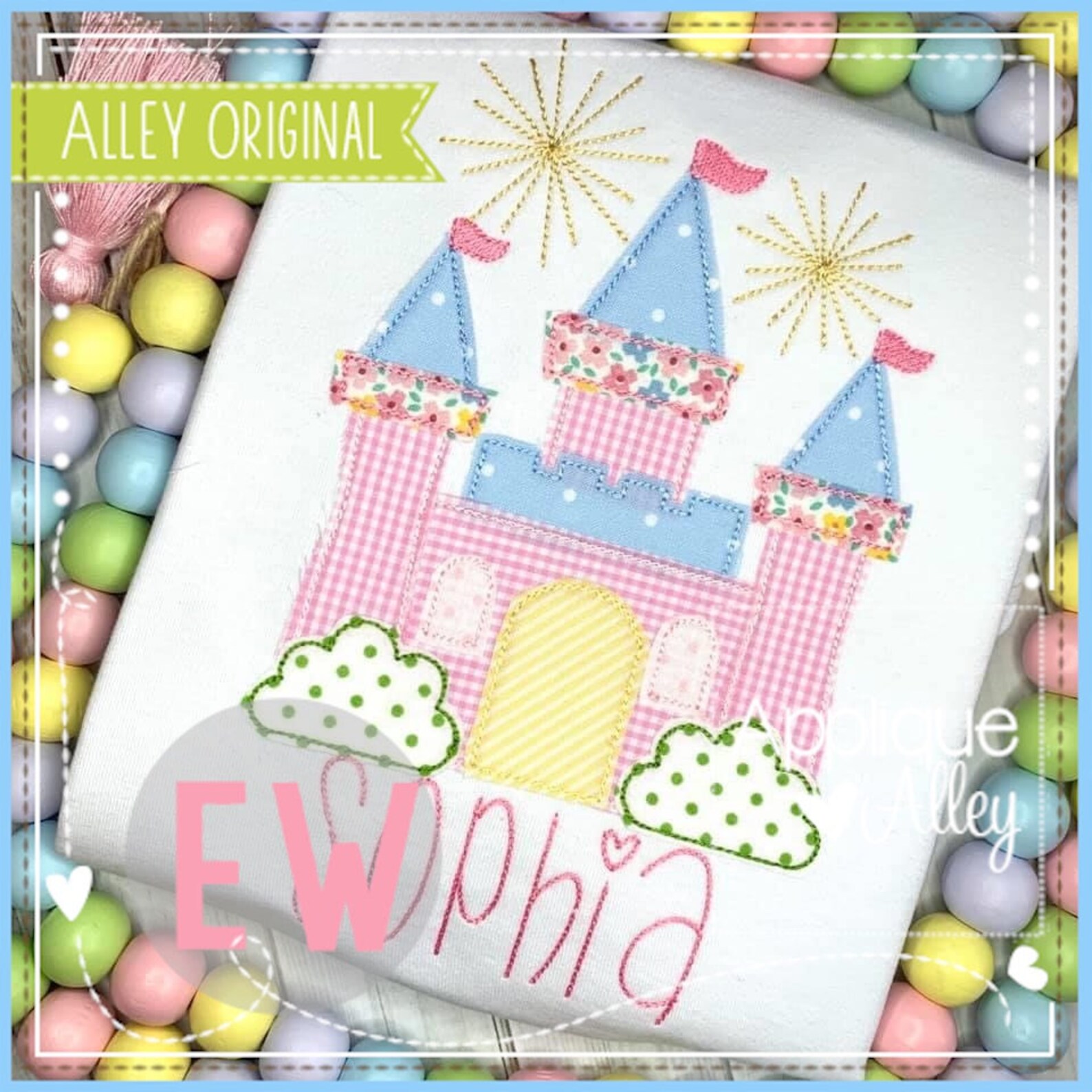 Applique Alley Bundle 46 AAEW Digital Files for Applique and - Etsy