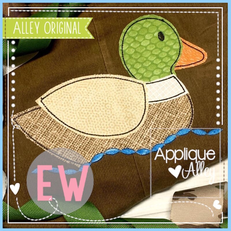 Duck Applique - Etsy