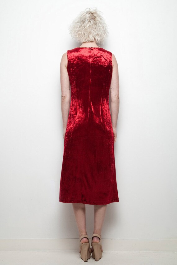 red velvet dress bolero jacket set vintage 2-piece se… - Gem