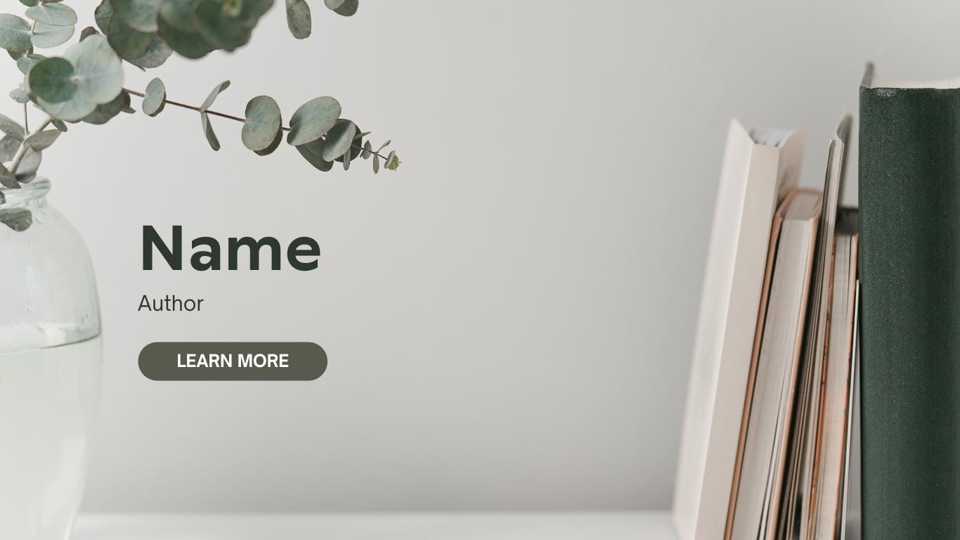 One-page Editor Website Template | Editable Canva Design | DIY Landing ...