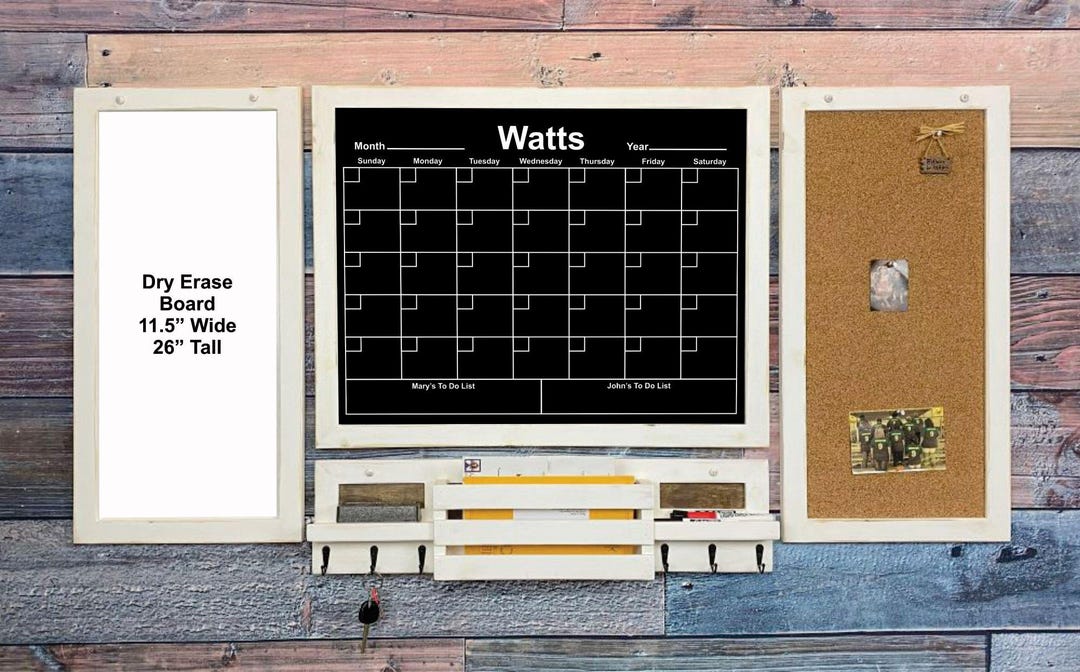 Personalized Family Command Center Set, Your Choice of Personalization ...