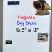 MAGNETIC Dry Erase Board Organizer/command Center With Cork Board, Mail ...