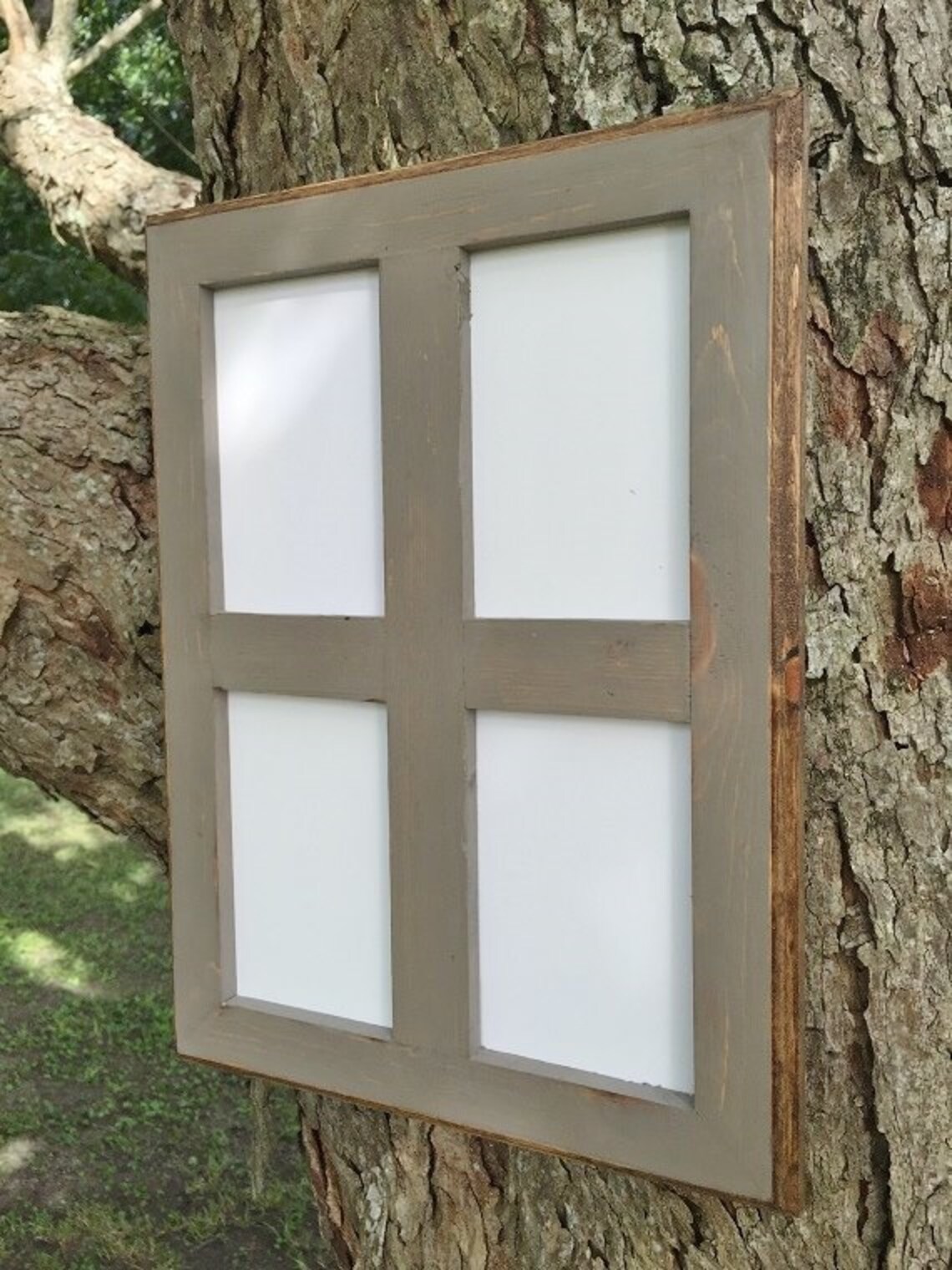 Multi Opening 5 x 7 Picture Frame Rustic Weathered Gray | Etsy