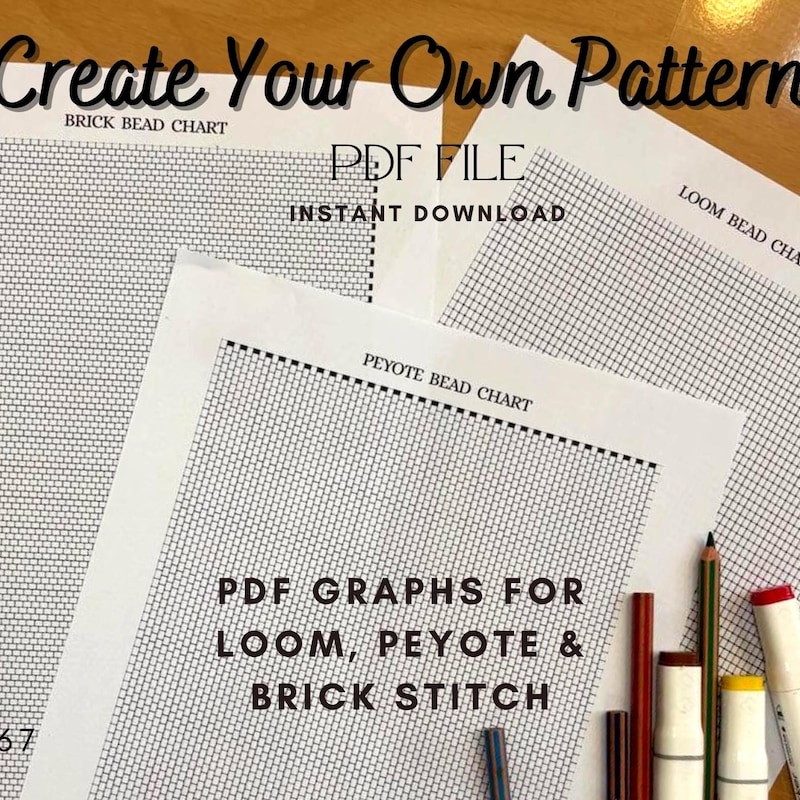 Seed Bead Design Templates - Etsy