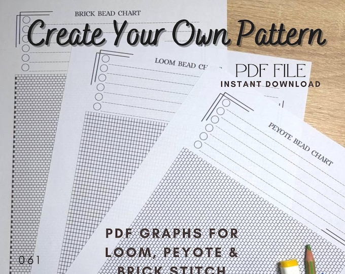 Custom Name Loom Bracelet Pattern PDF. Personalized Beading Pattern ...