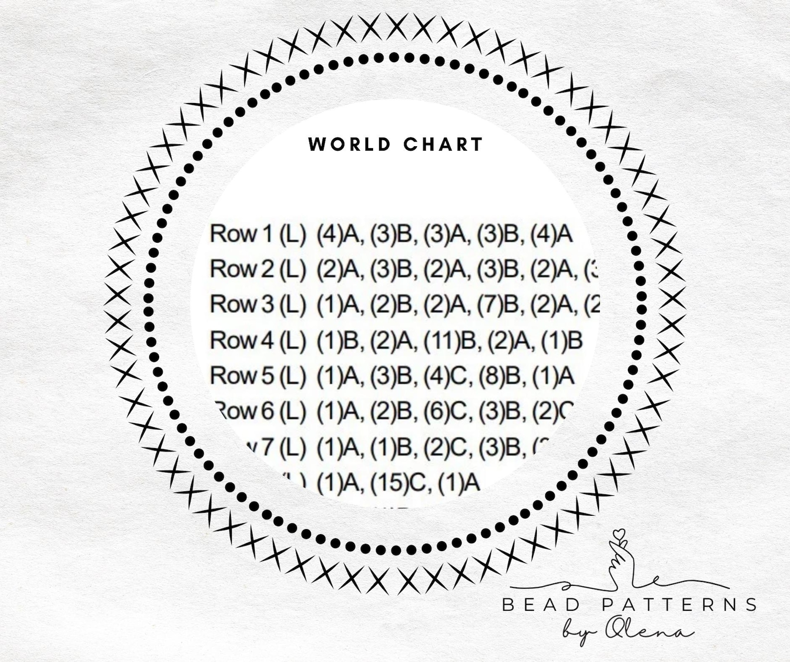 Custom Name Loom Bracelet Pattern PDF. Personalized Beading Pattern ...
