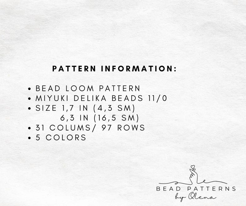 Lavender Bead Loom Bracelet Pattern – Floral Beading PDF, Easy Loom ...