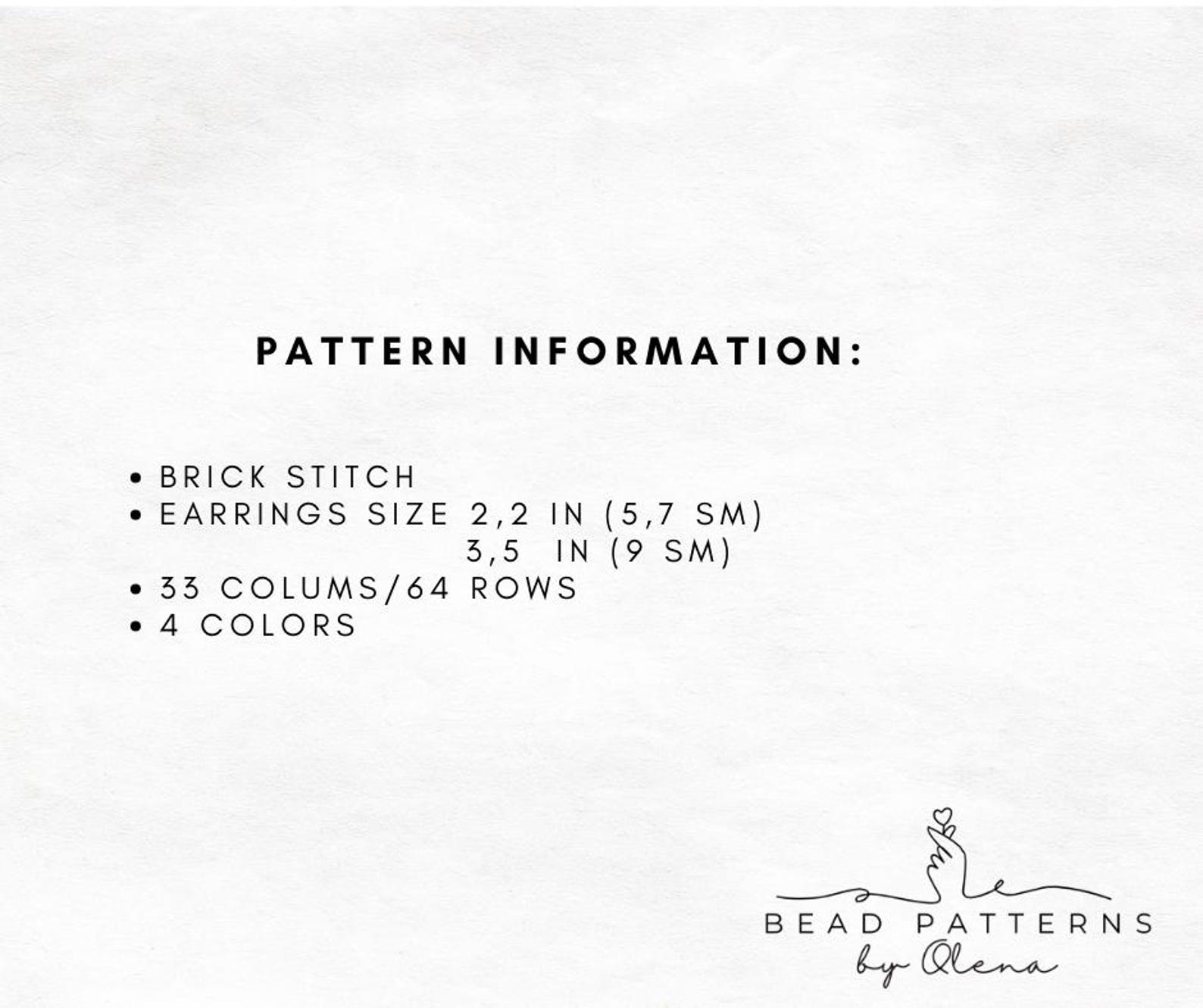 Grinch Hand With Ornament Earrings Pattern PDF - Brick Stitch Christmas ...
