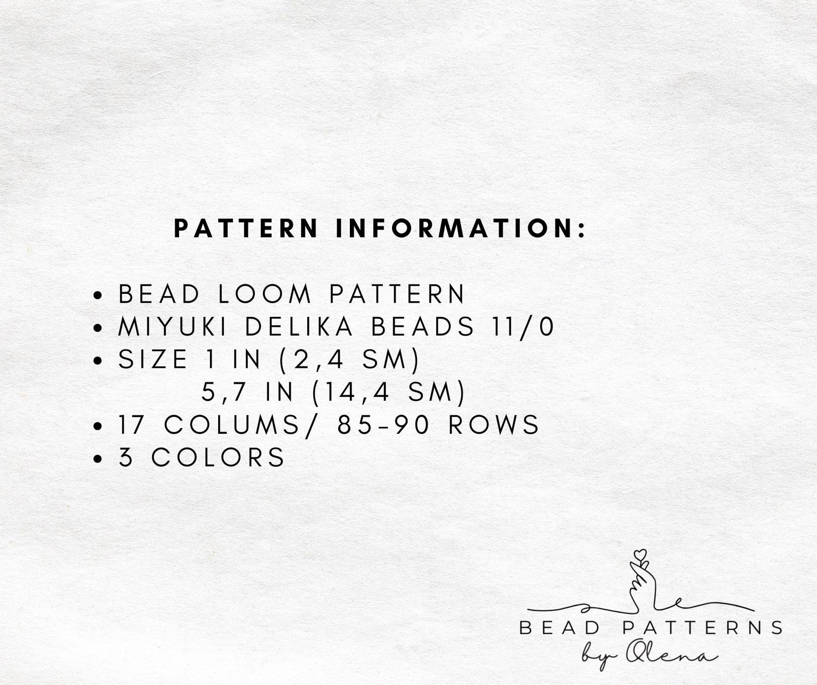 Custom Name Loom Bracelet Pattern PDF. Personalized Beading Pattern ...