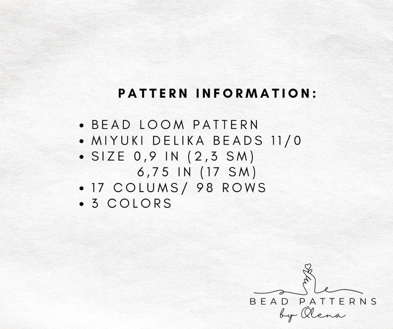 Dollar Sign Bead Loom Bracelet Pattern PDF | Easy Loom Beading for ...