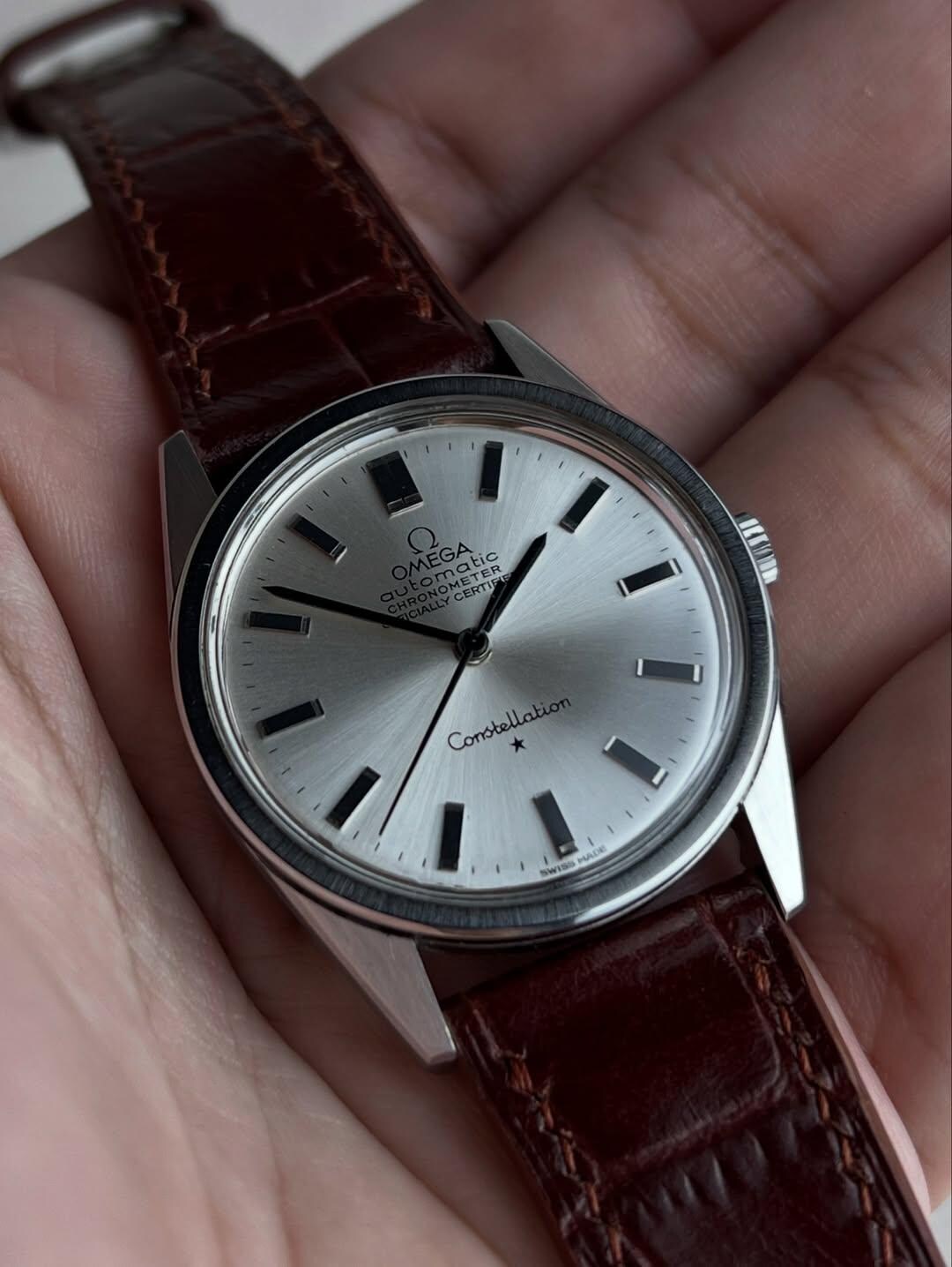 Omega Constellation 167.021 • Cal. 712 Ultra Thin • 1970s Vintage Dress ...