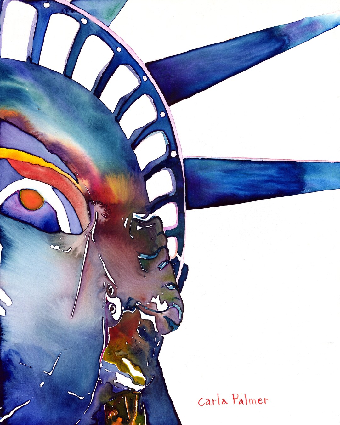 Statue of Liberty, New York, "stand Tall America" - Etsy