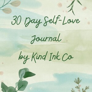 30-day Self-love Journal Printable – Guided Prompts for Healing ...