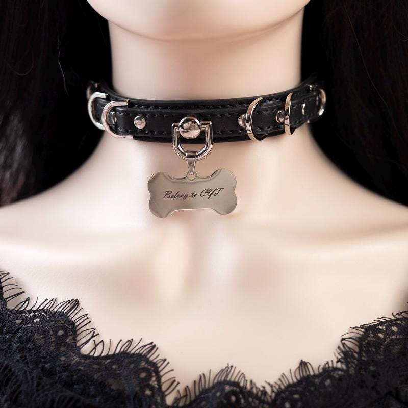 Dog Tag Collar for Humans - Etsy