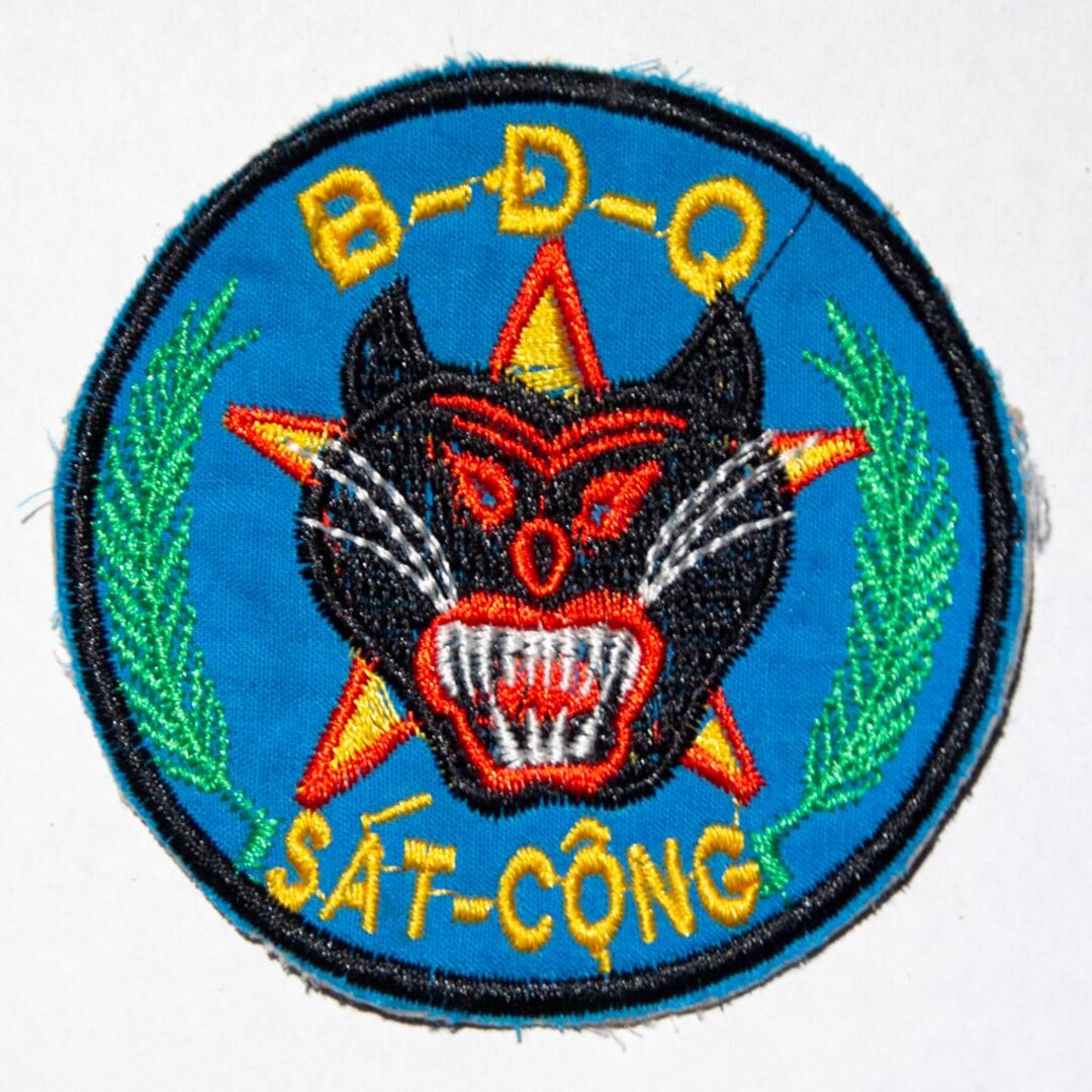BĐQ – SÁT-CỘNG Cat Star / Original Vintage Vietnam War Patch / 8cm - Etsy
