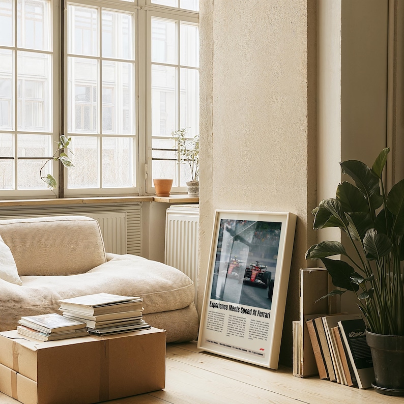 Ferrari F1 Poster 2025 Ferrari Wall Art Formula One Scuderia Ferrari ...