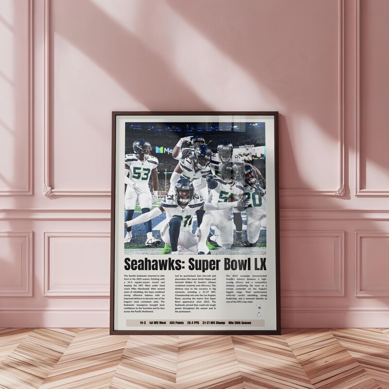 Seahawk Posters - Etsy