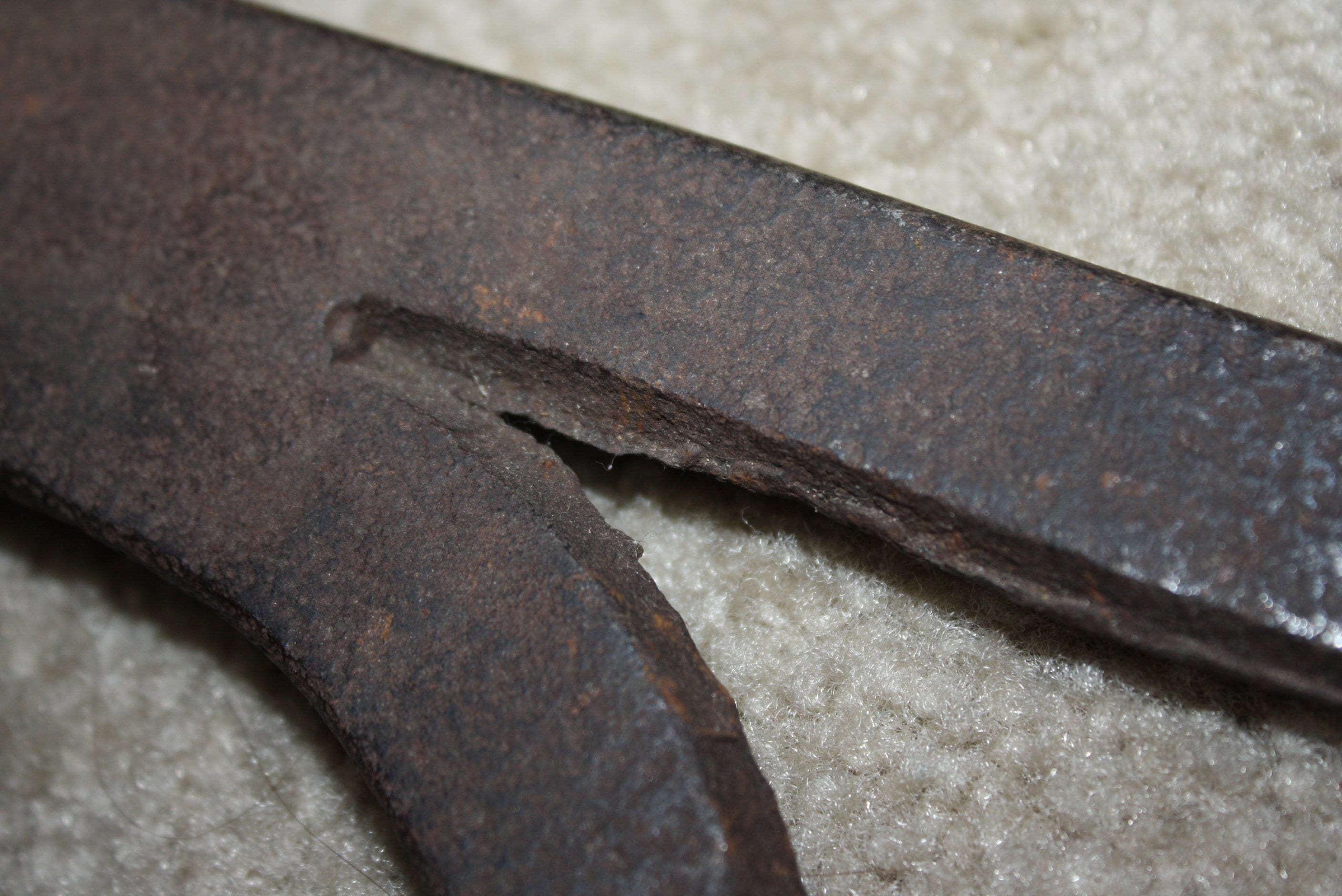 Antique Forged Iron Fireman's Pike Tool; Old, Primitive Firefighting Hook