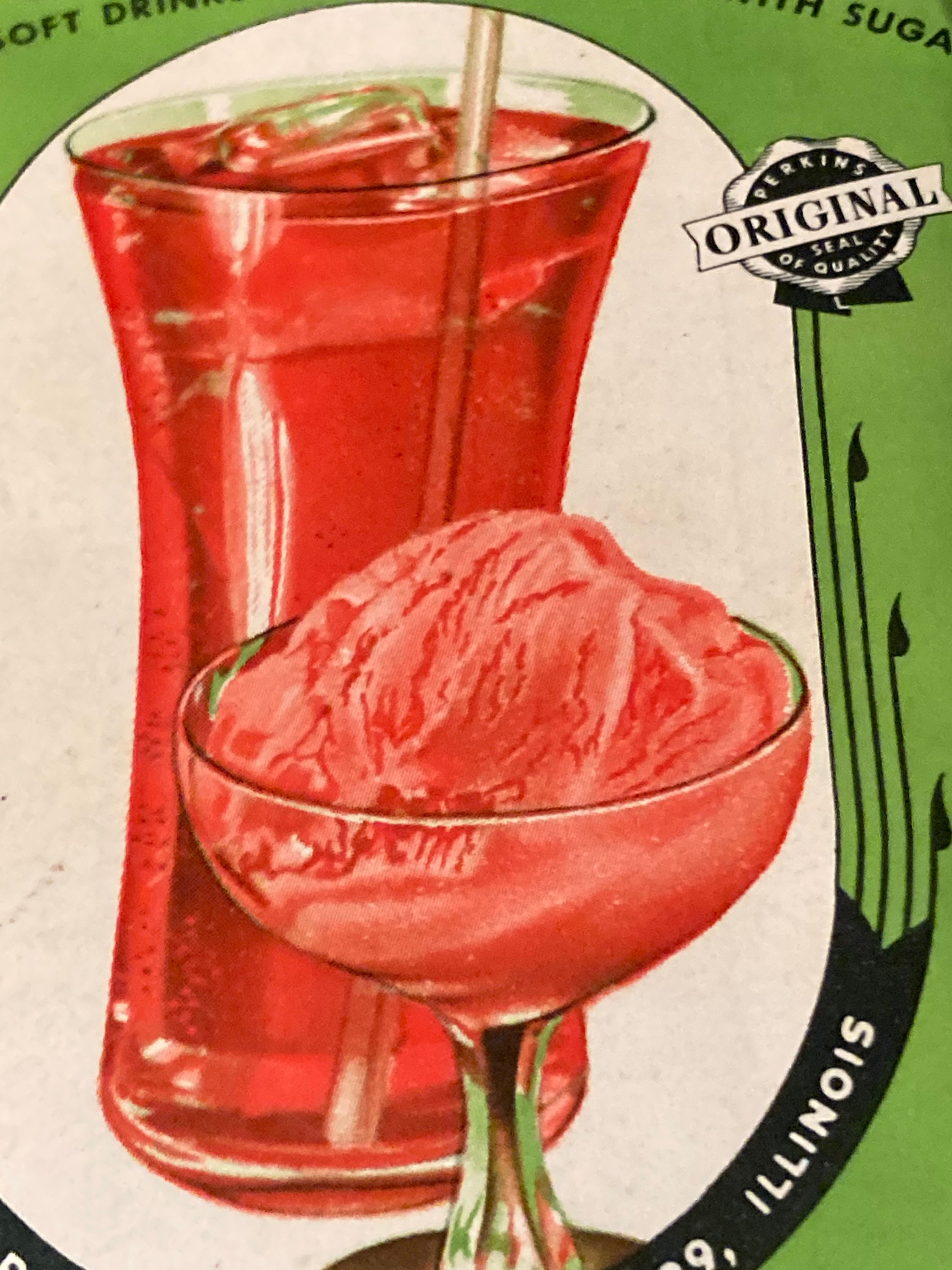 Original 1951 KOOL-AID Strawberry Drink Mix Packet, NOS, Full Contents ...