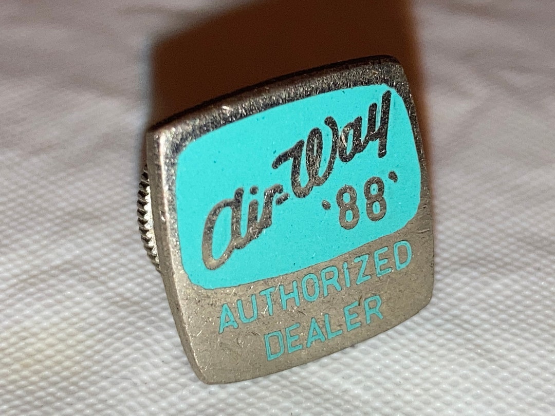 Vintage Original AIR-WAY '88 Vacuum Cleaner Authorized Dealer Lapel Pin ...