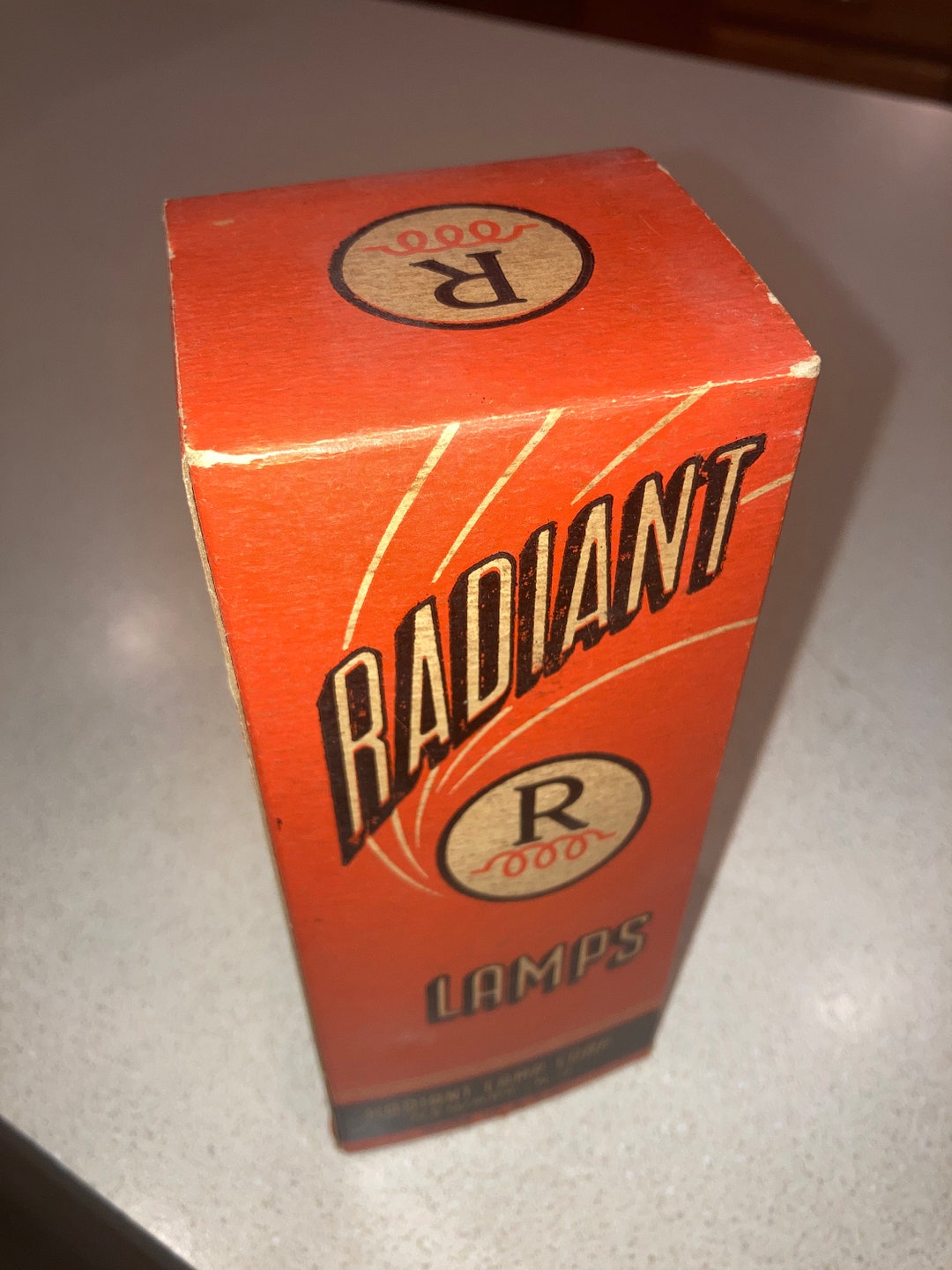 Vintage 1940s Radiant Lamps Projector Bulb in Original Box; NOS Old ...